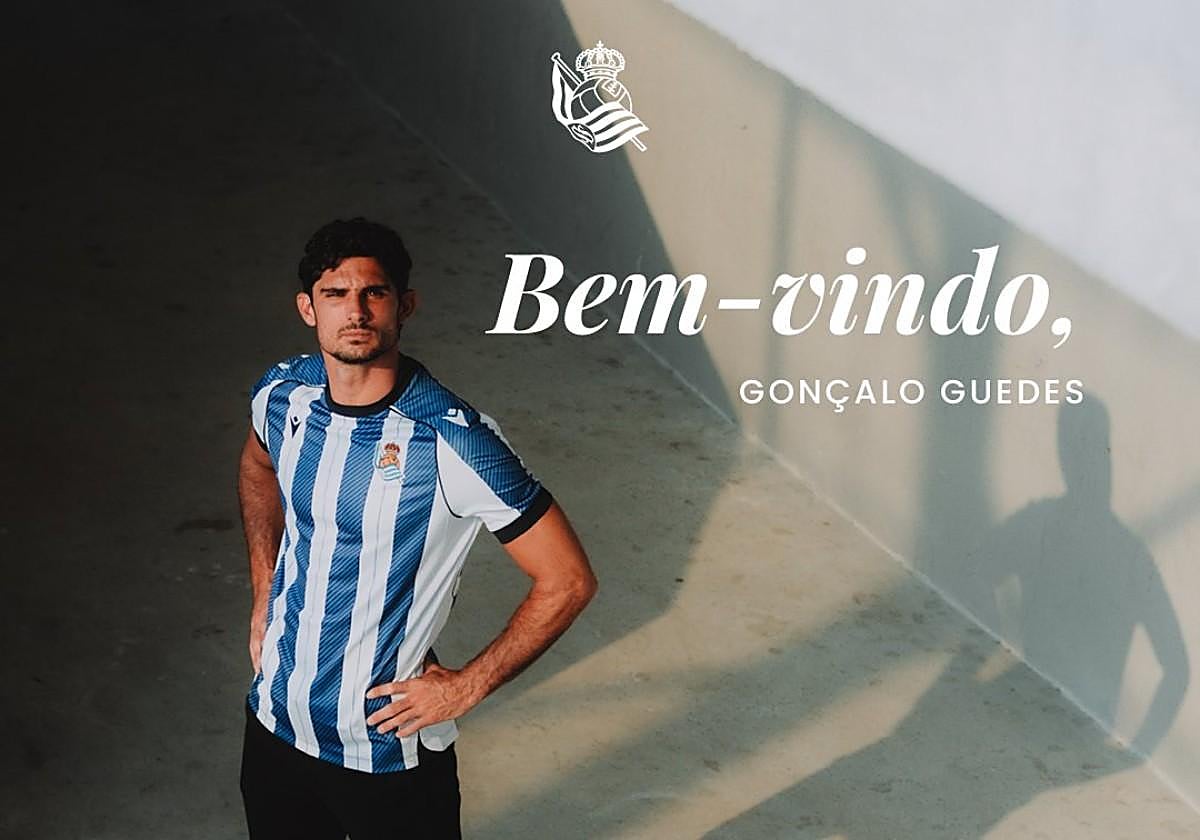 Gonçalo Guedes, nuevo jugador de la Real Sociedad | El Diario Vasco