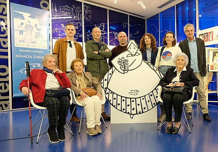 Los ilustradores vascos homenajean a su 'madrina', la donostiarra ...