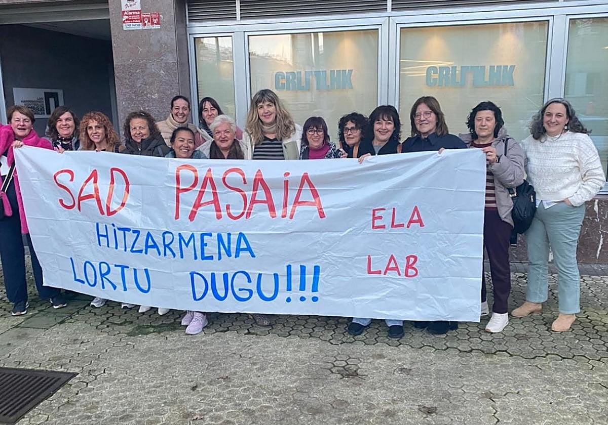 Pasaia: Las trabajadoras del SAD logran un nuevo convenio colectivo y ...