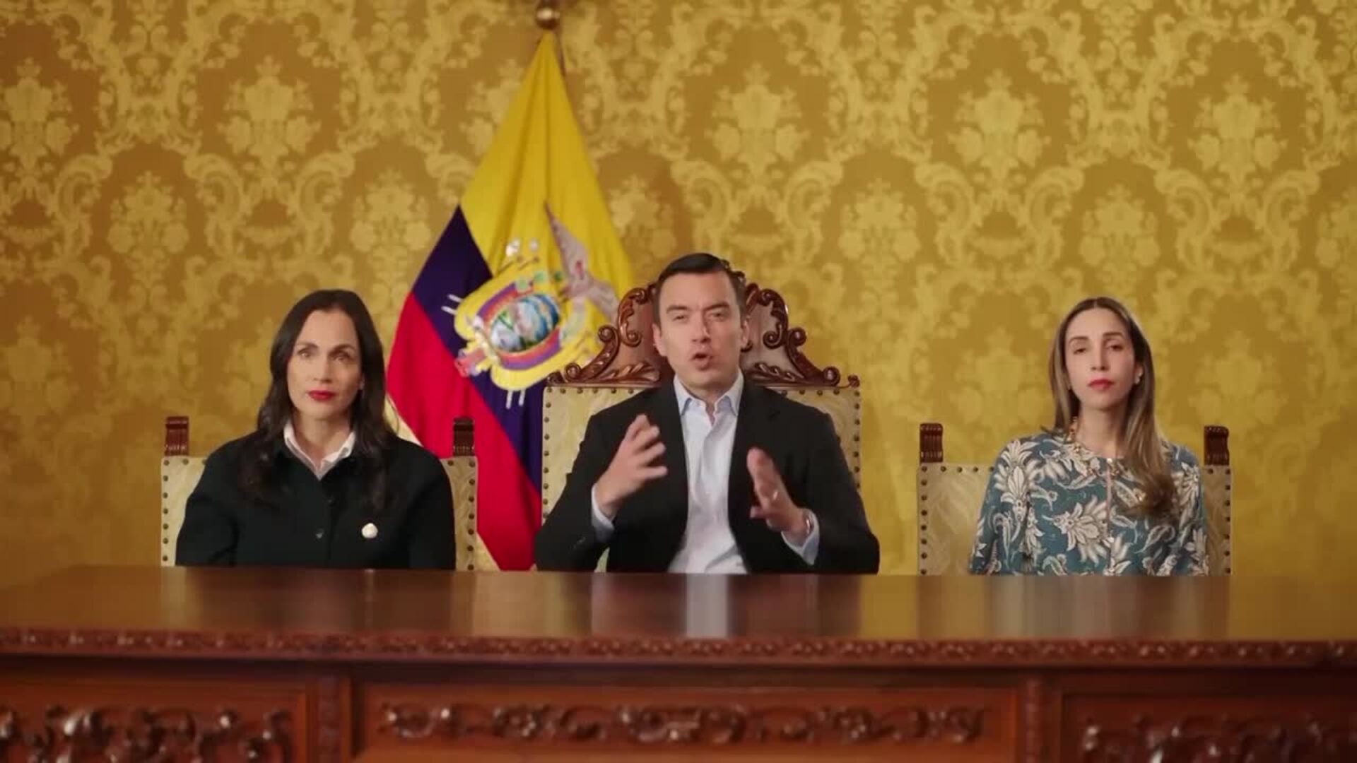 El Gobierno ecuatoriano declara la "alerta máxima" por amenaza de magnicidio contra Noboa | El ...