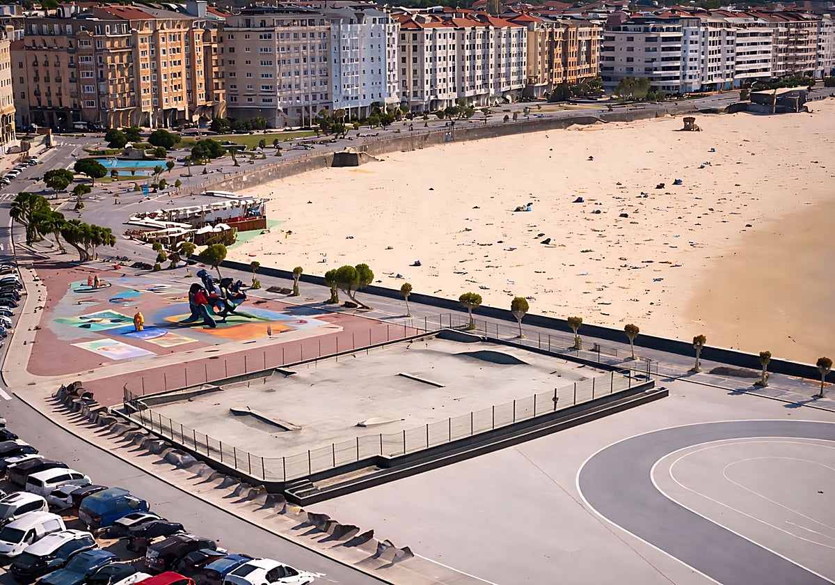 Los skaters denuncian que la futura pista de Sagüés «no responde a ...