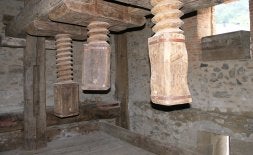 El montaje del tolare en Dolarea | El Diario Vasco