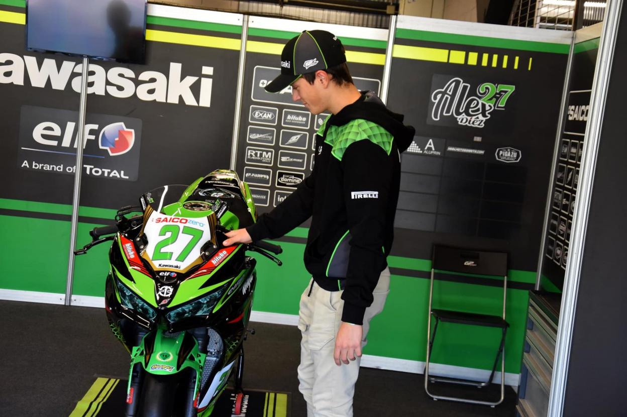 Álex Díez, listo para su estreno en el mundial Supersport 300 | El ...