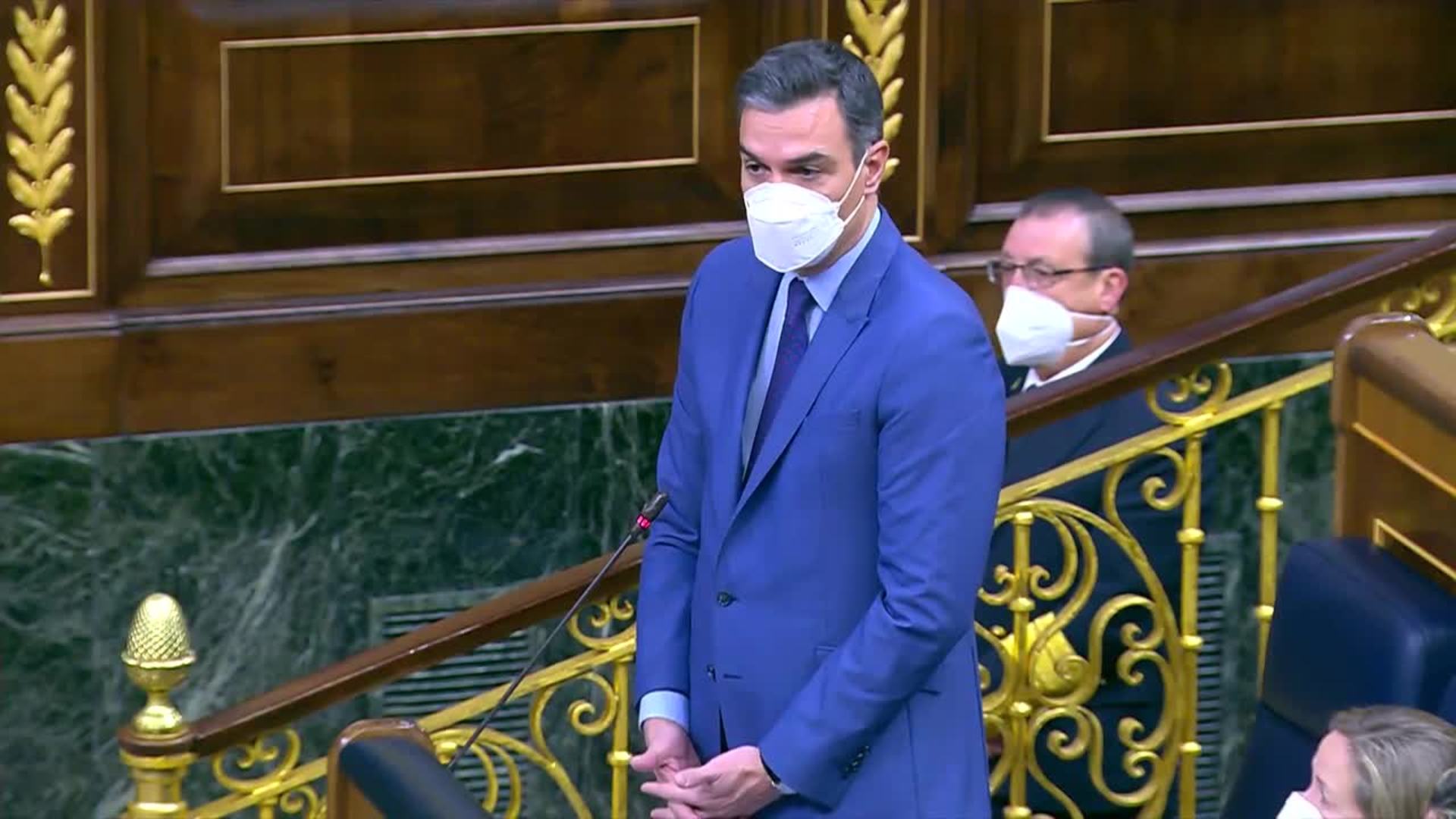 Sánchez ignora la pregunta de Abascal y le afea alianzas con líderes ... Sánchez ignora la pregunta de Abascal y le afea alianzas con líderes ...