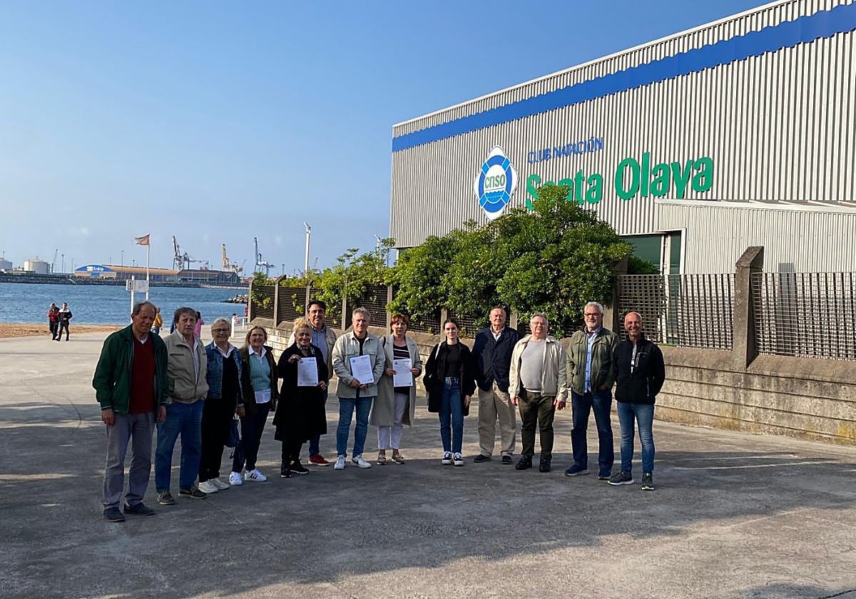 El Santa Olaya solicita un canal de natación marítimo en El Arbeyal ...