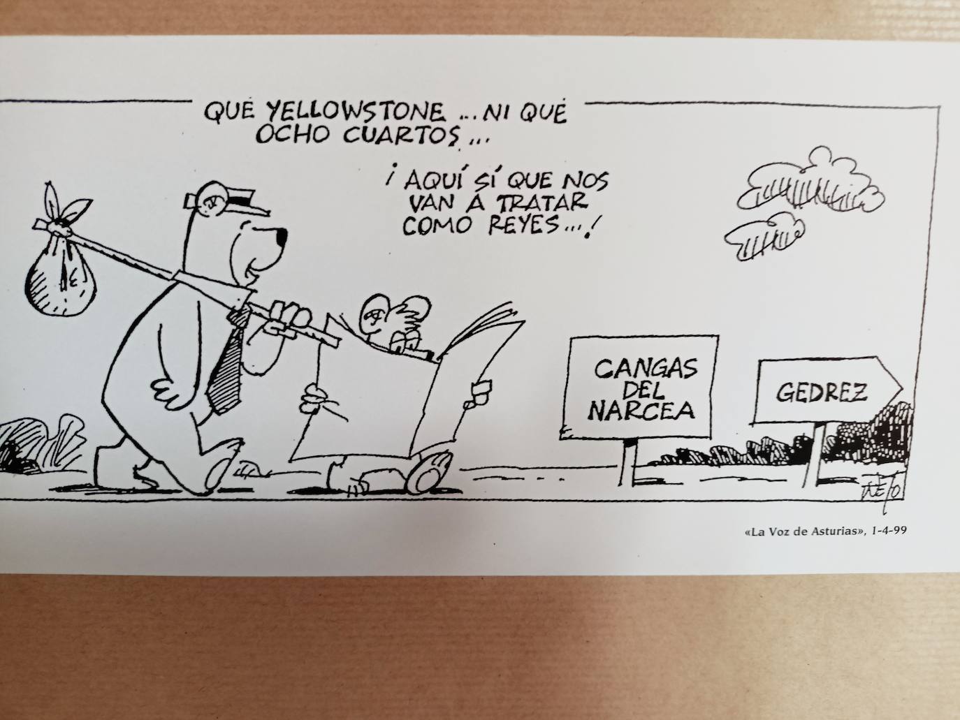 Una exposición de 150 viñetas de «humor cangués» | El Comercio: Diario ...