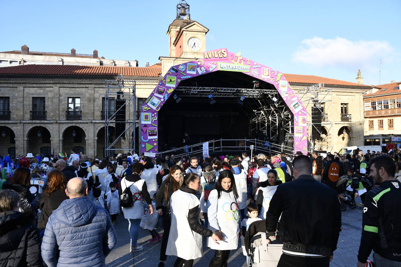 Fotos: Los escolinos devuelven a Avilés a los años noventa | El ...