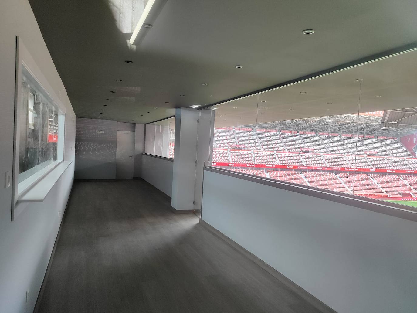 El Sporting culmina la obra del nuevo 'palco vip' | El Comercio: Diario ...