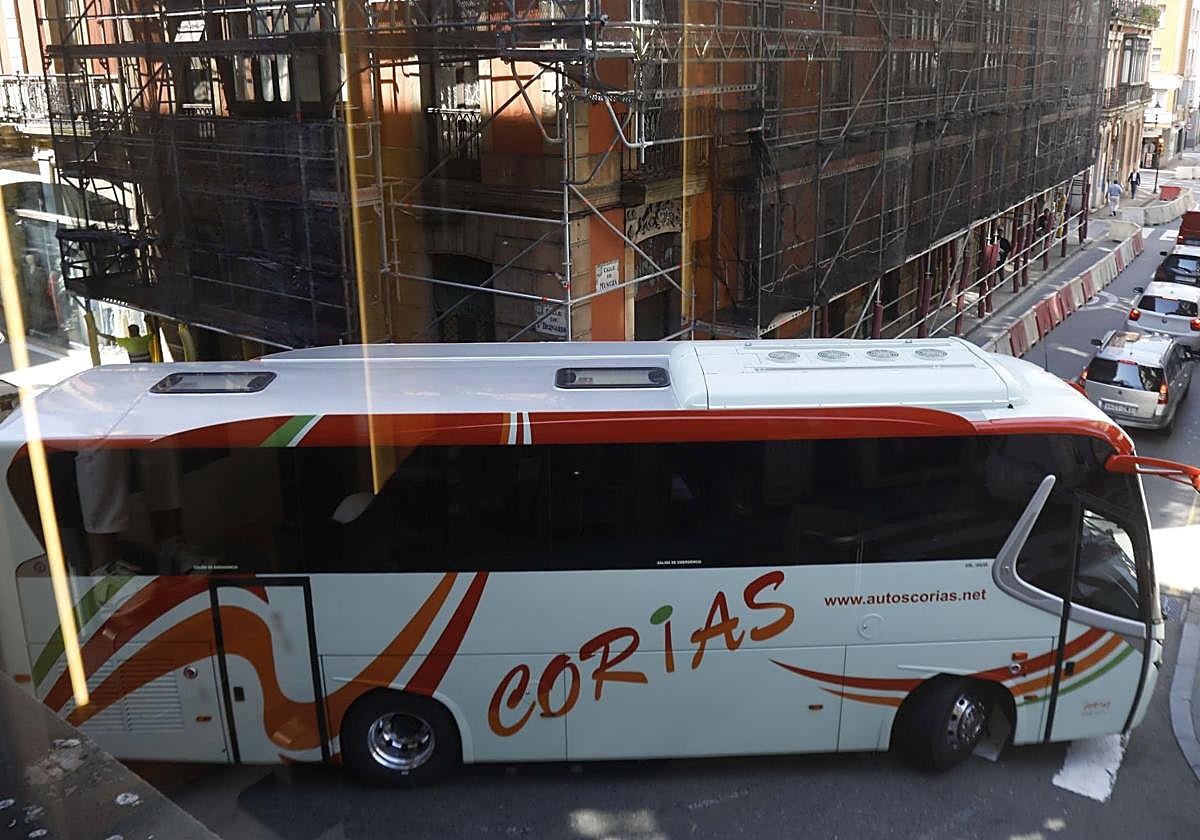 El giro de los autobuses es el principal problema que plantea la ...