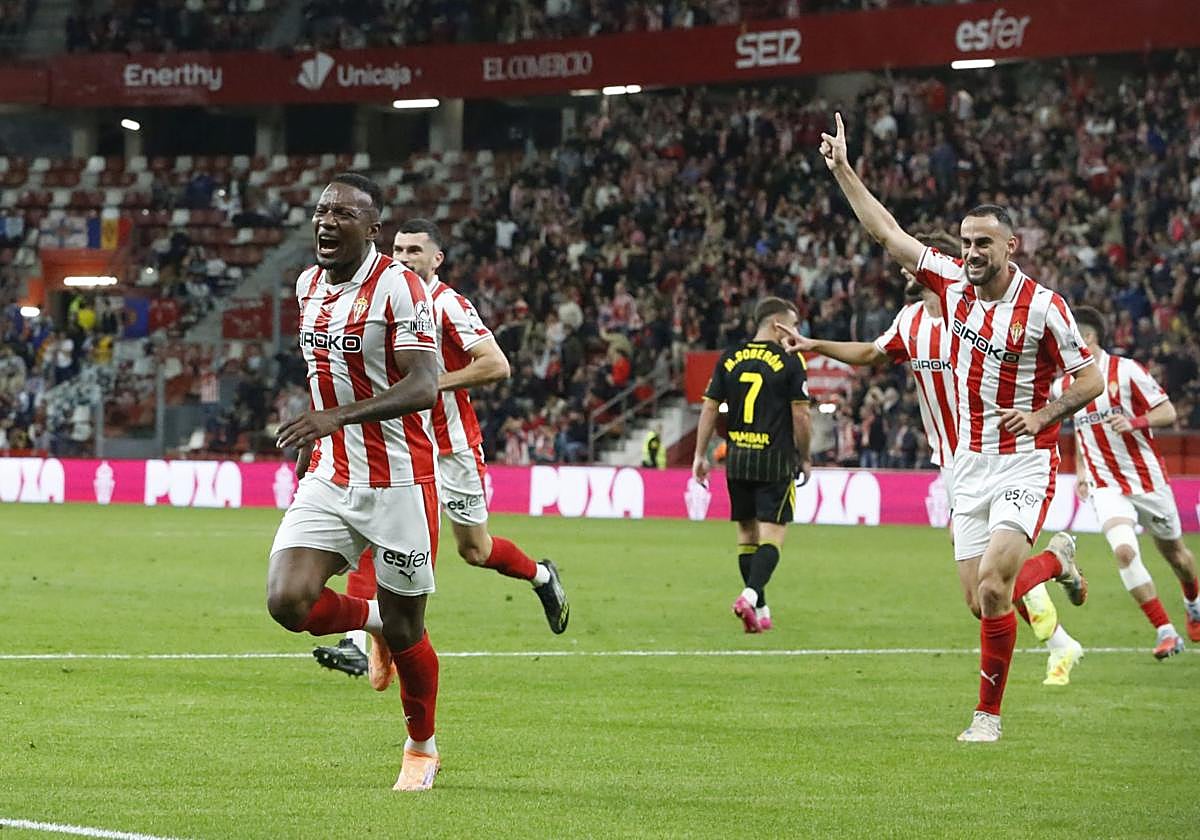 Sporting de Gijón 1 - 0 Zaragoza: una victoria como un castillo | El ...