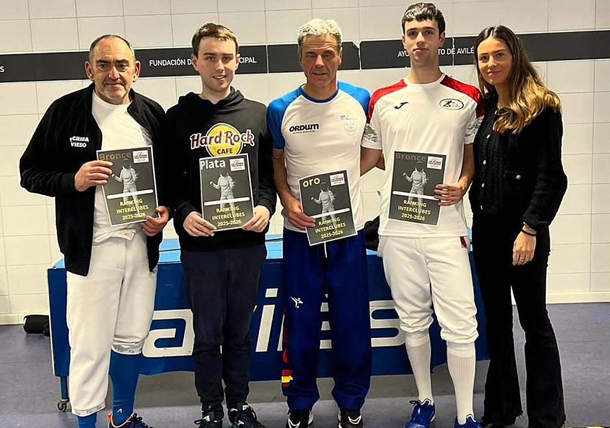 Avilés hosts regional fencing competition where Javier Carnero and Eva ...