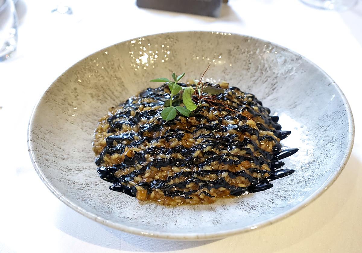 Receta: arroz cremoso de calamar de potera y emulsión de su tinta | El ...