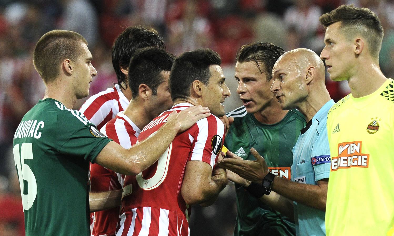 Las mejores imágenes del Athletic - Rapid de Viena | El Correo
