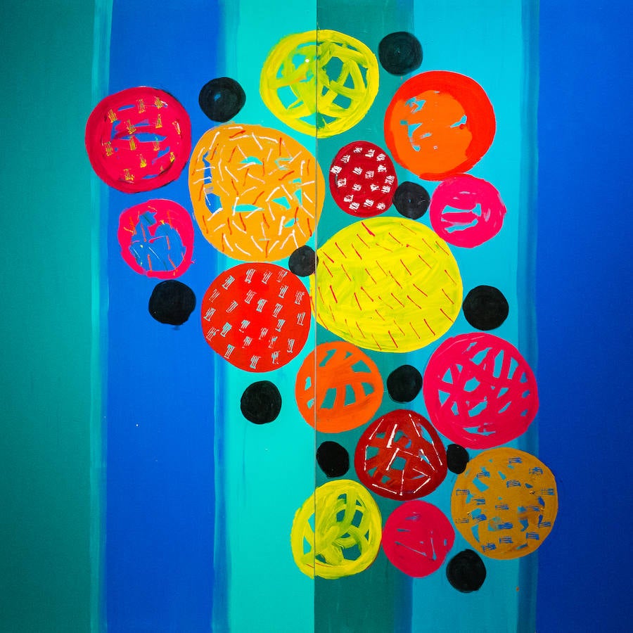 Fotos: Menchu Lamas refleja en el Artium su personalidad pictórica | El ...