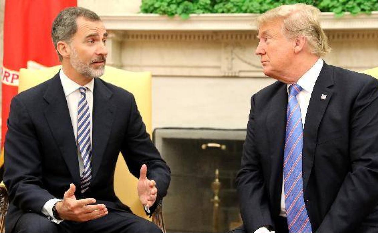 Trump recibirá al Rey el 21 de abril | El Correo
