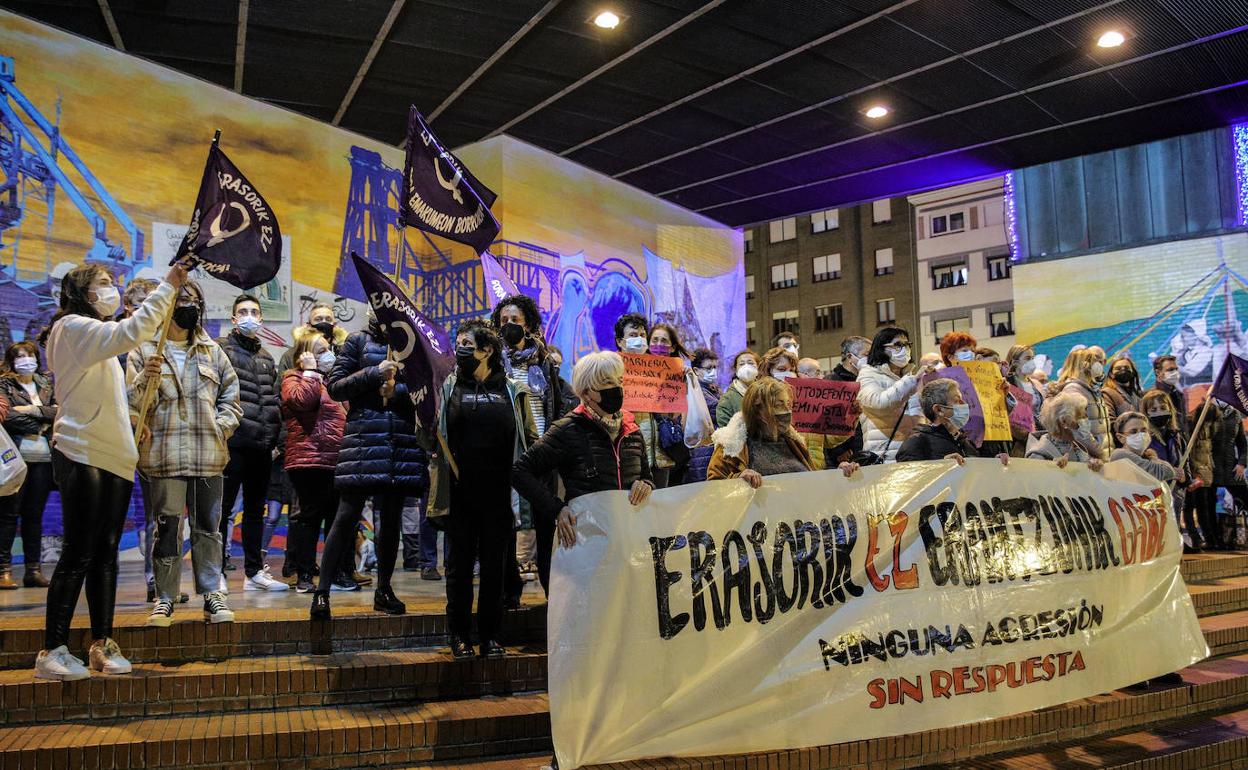 Barakaldo se moviliza contra la «pandemia del machismo» | El Correo