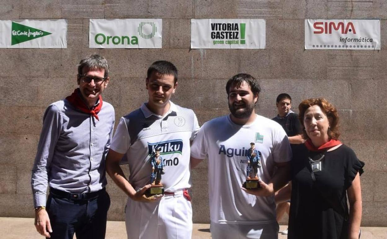 Larrañaga y Markaida, vencedores en Los Fueros | El Correo
