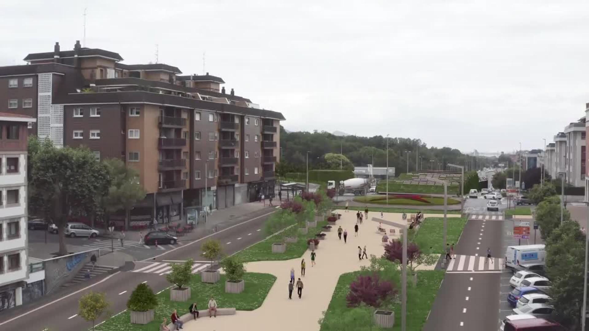 Cubrimiento de La Avanzada en Leioa | El Correo