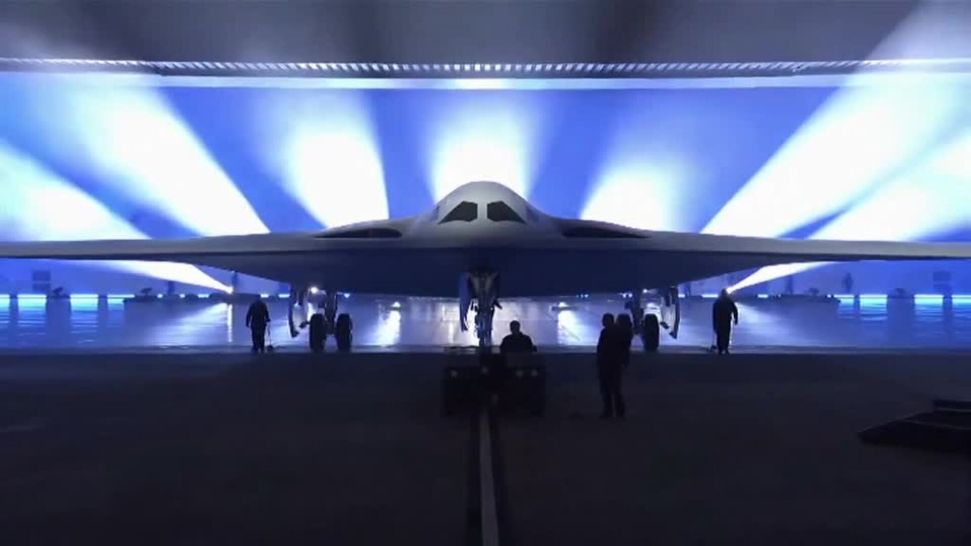Estados Unidos presenta el primer avión de una nueva flota de ...
