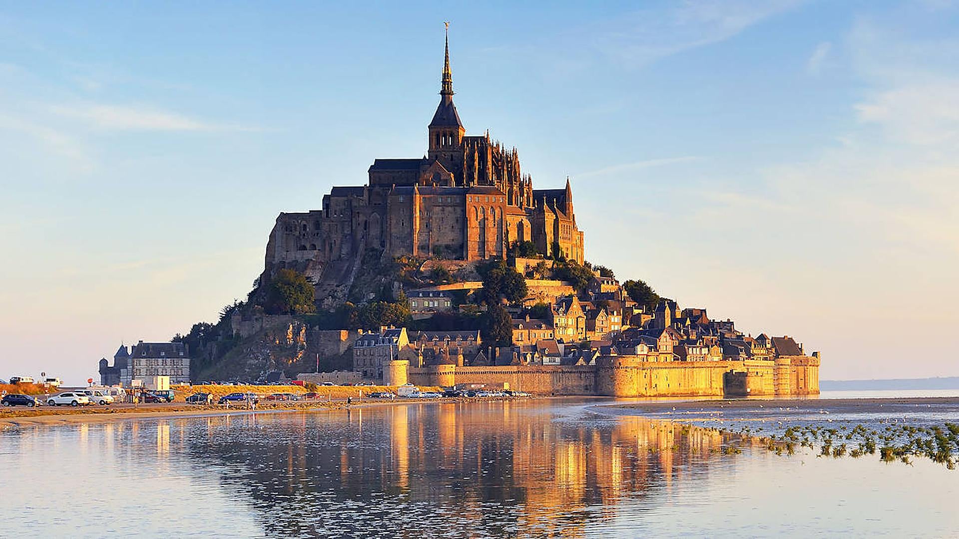 Los mil años de la abadía del Monte Saint-Michel, la imagen del Paraíso ...