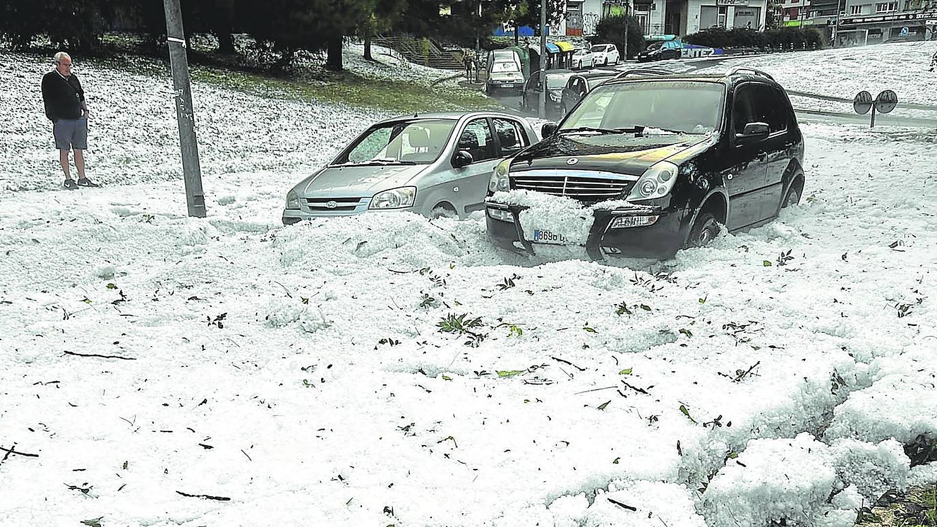 El mes de julio, marcado por la fuerte granizada, ha sido «húmedo» en ...
