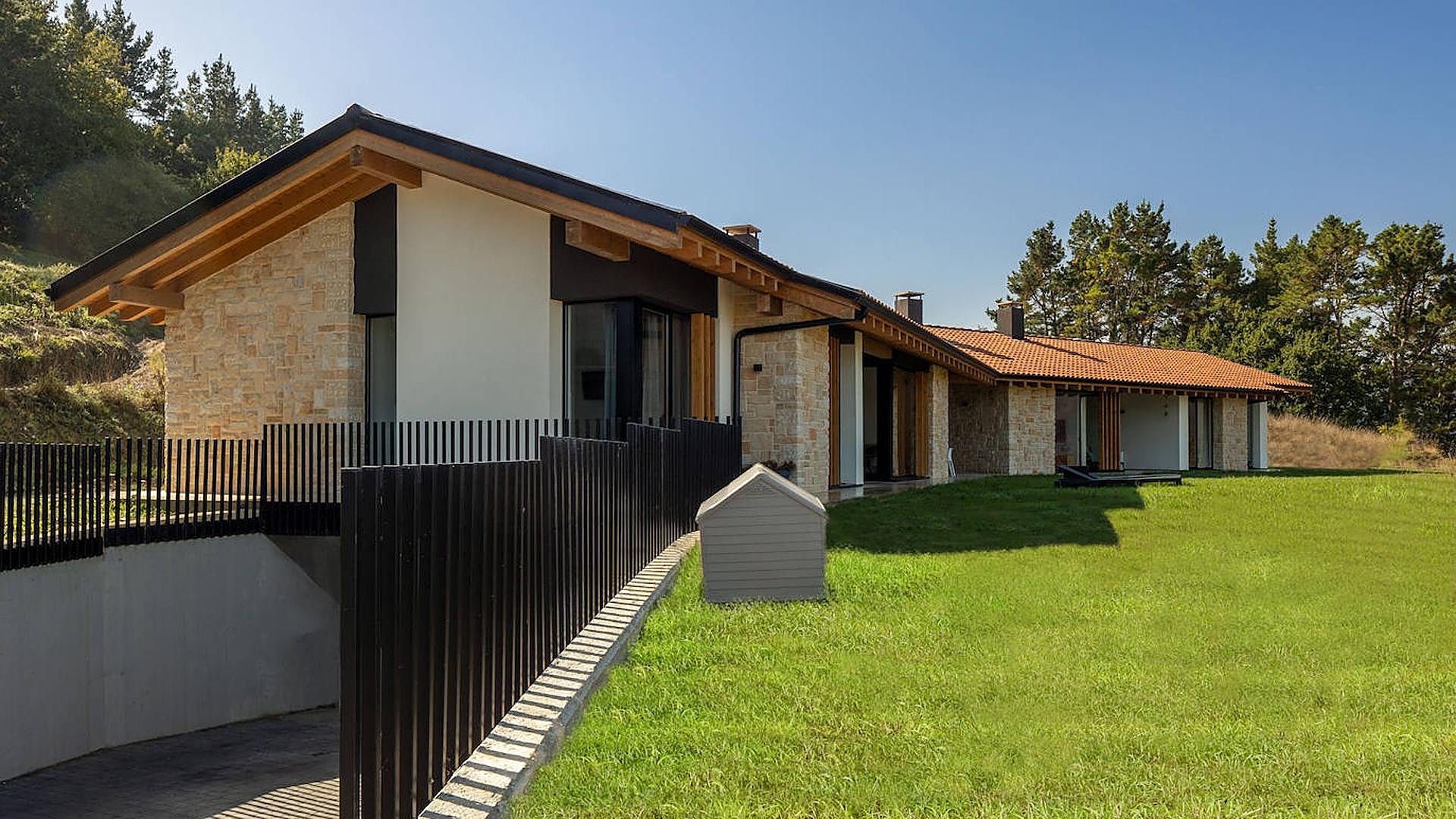 Chalet en Urdaibai (Bizkaia): El impresionante chalet de una familia ...
