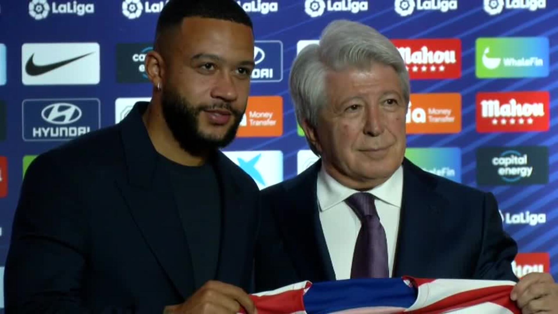 El Atleti presenta a Depay | El Correo