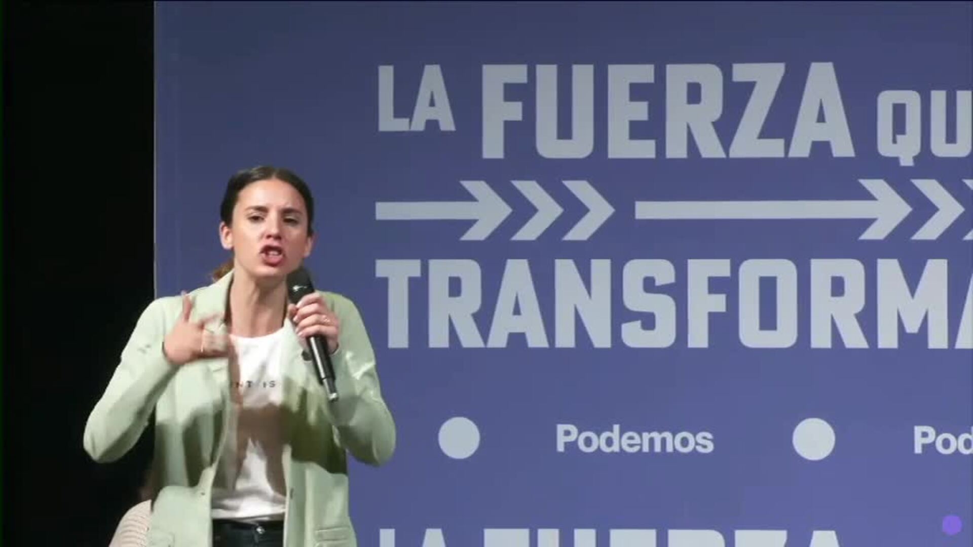 Irene Montero cree que el bipartidismo está detrás de la compra de ... Irene Montero cree que el bipartidismo está detrás de la compra de ...