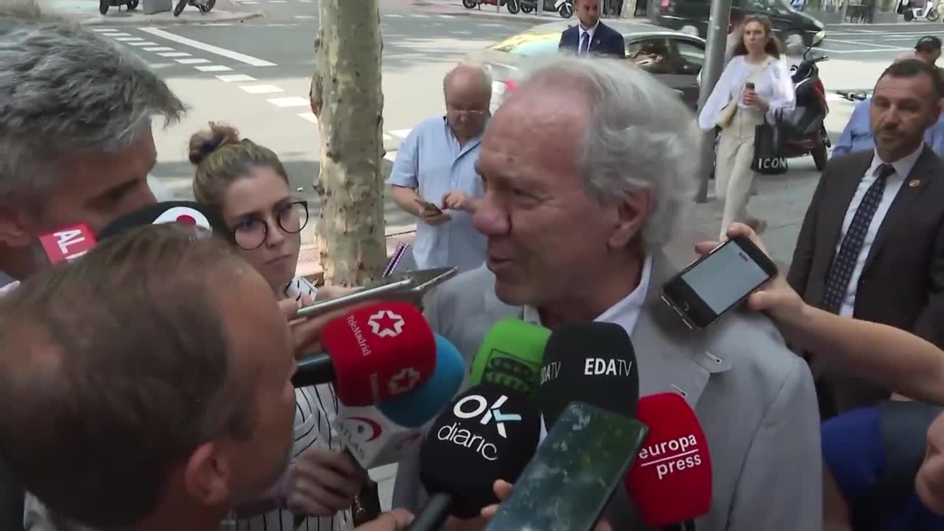 José Barrionuevo declina responder si es José Barrionuevo declina responder si es