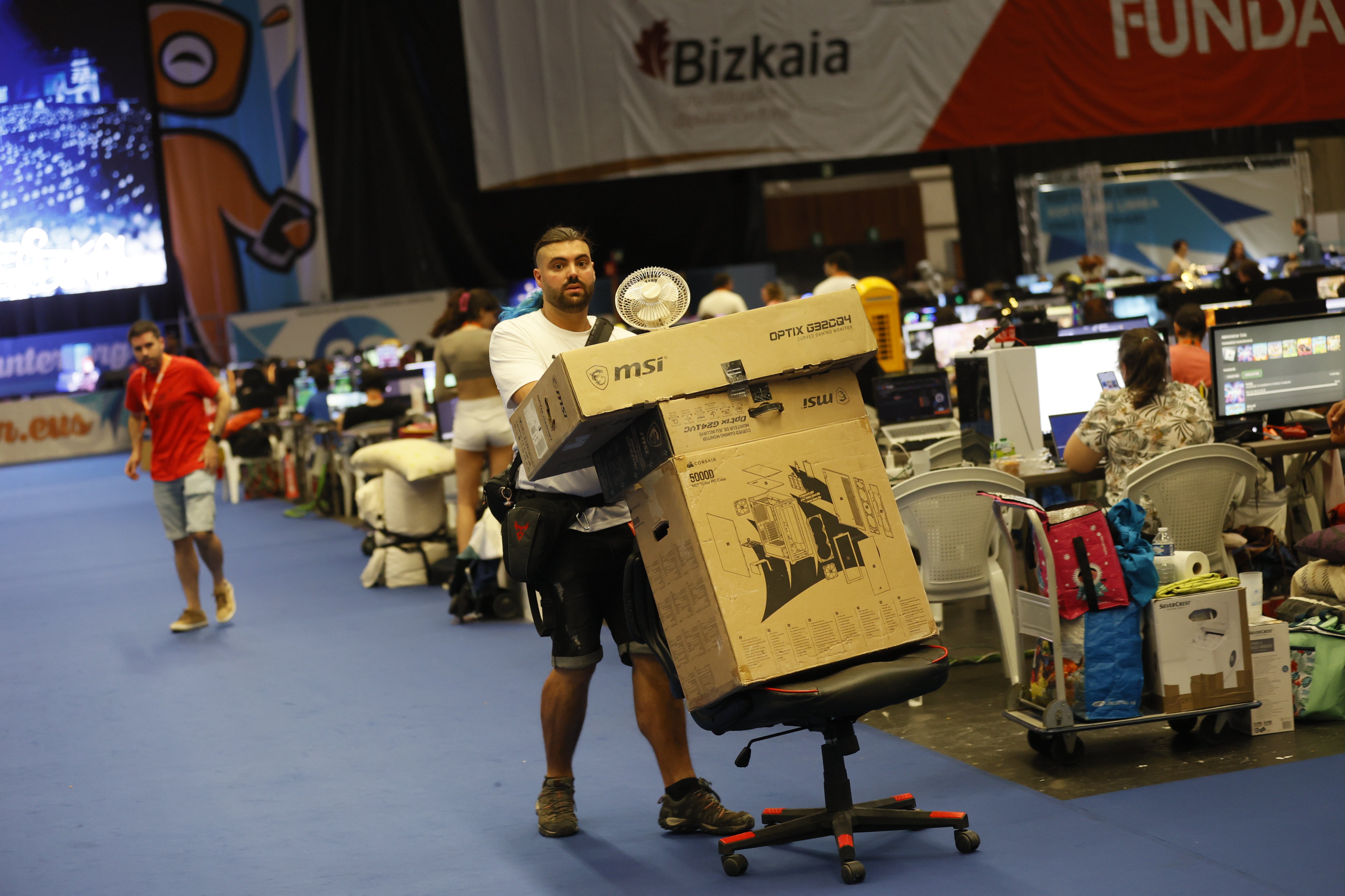 La Euskal Encounter arranca con más de 4.000 personas listas para jugar en el BEC | El Correo