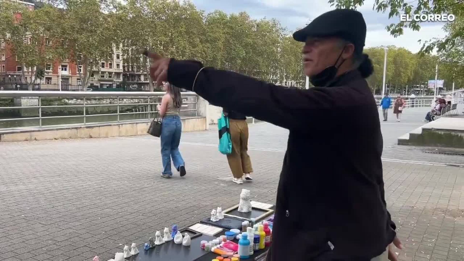 Pedro, el artista hondureño que ofrece talleres de pintura gratuitos en ...