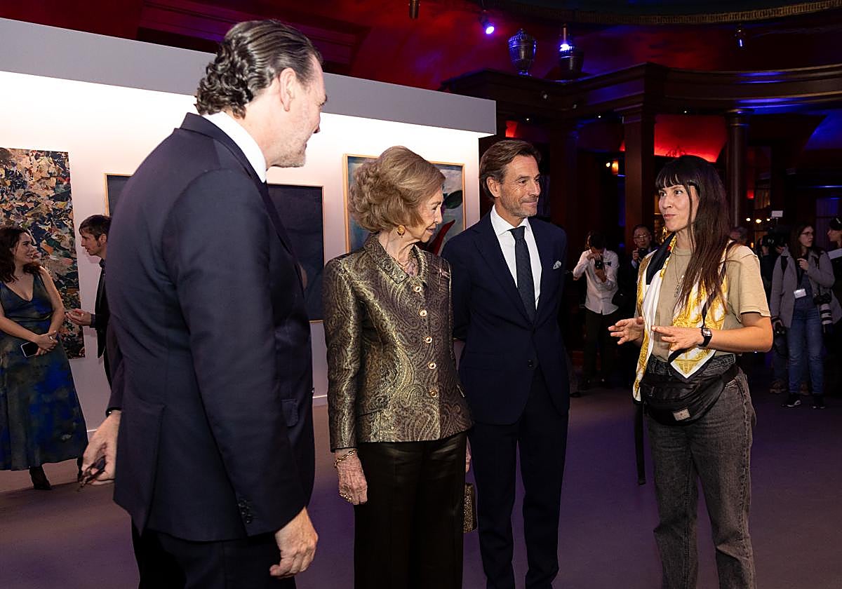 La artista vizcaína Damaris Pan gana el Premio BMW de pintura entre 1. ...