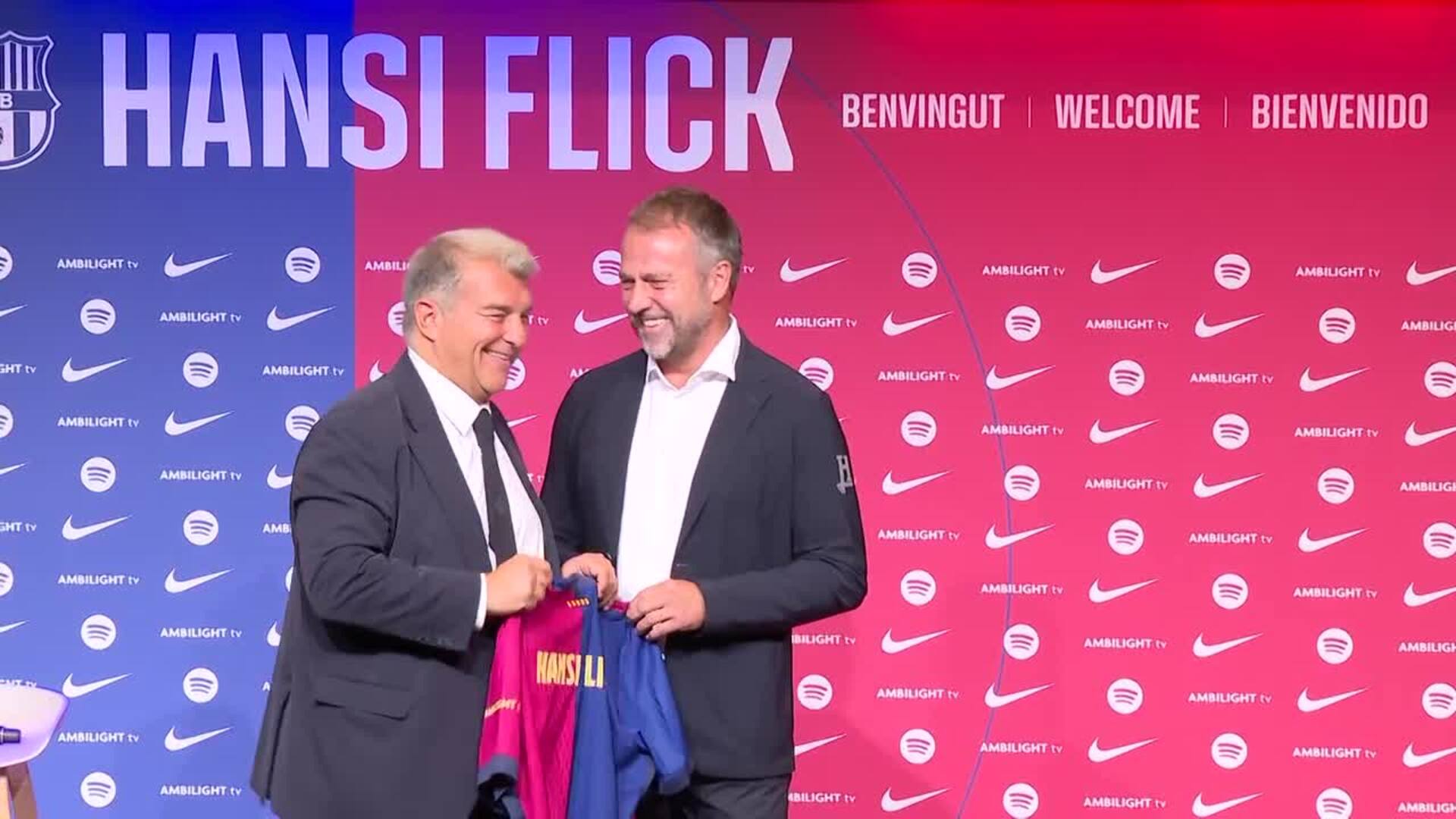 Hansi Flick llega al FC Barcelona con el objetivo de "ganar títulos ...