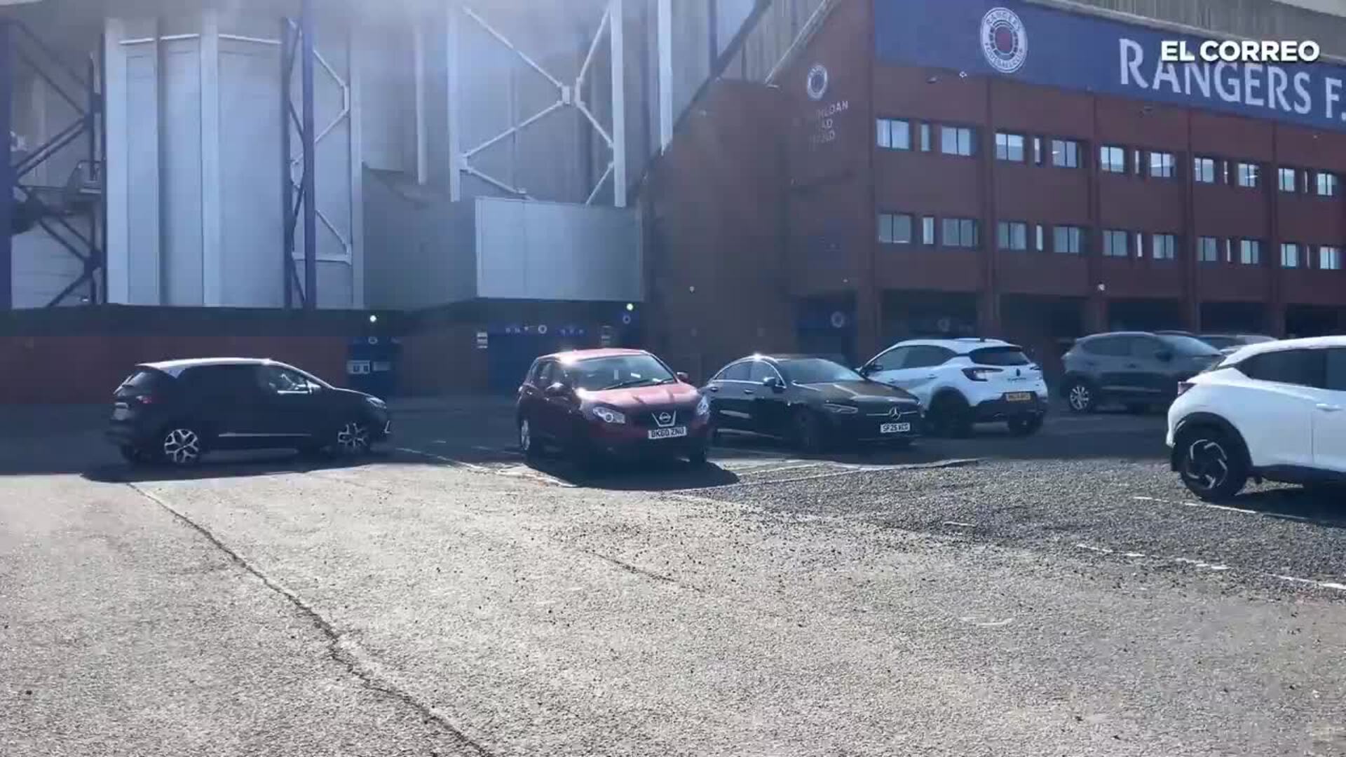 Así será el acceso de los hinchas del Athletic al estadio del Rangers ...