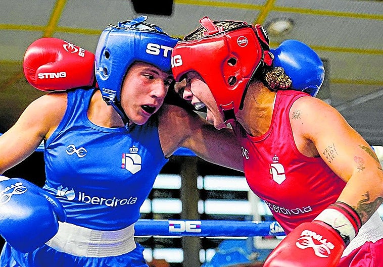 El boxeo femenino pega fuerte en Vitoria | El Correo