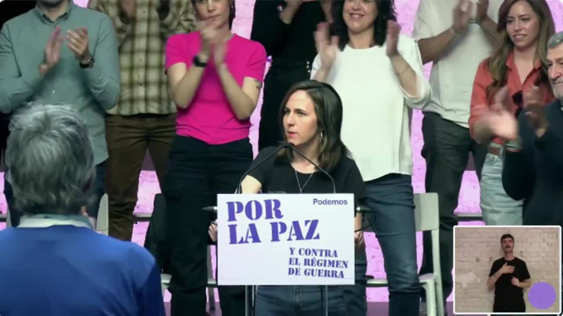Podemos lanza a Montero como candidata a las generales con mano tendida ...