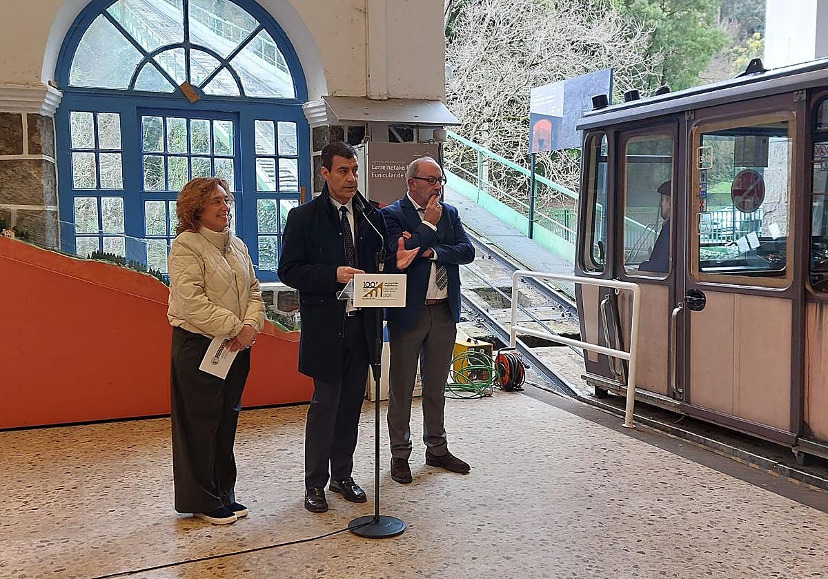 El funicular de Larreineta celebra su centenario con un libro histórico ...