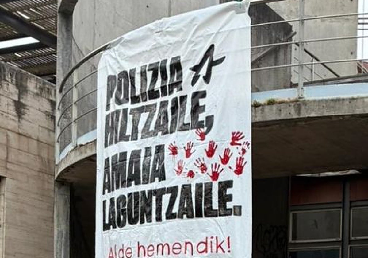 «No me voy a callar», dice la alcaldesa de Barakaldo tras la pancarta ...