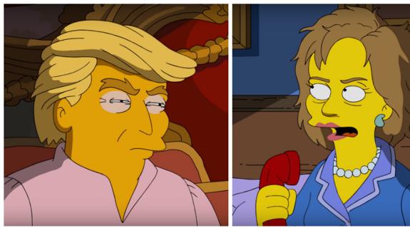 Los Simpson predijeron que Trump sería presidente hace 16 años | El Correo