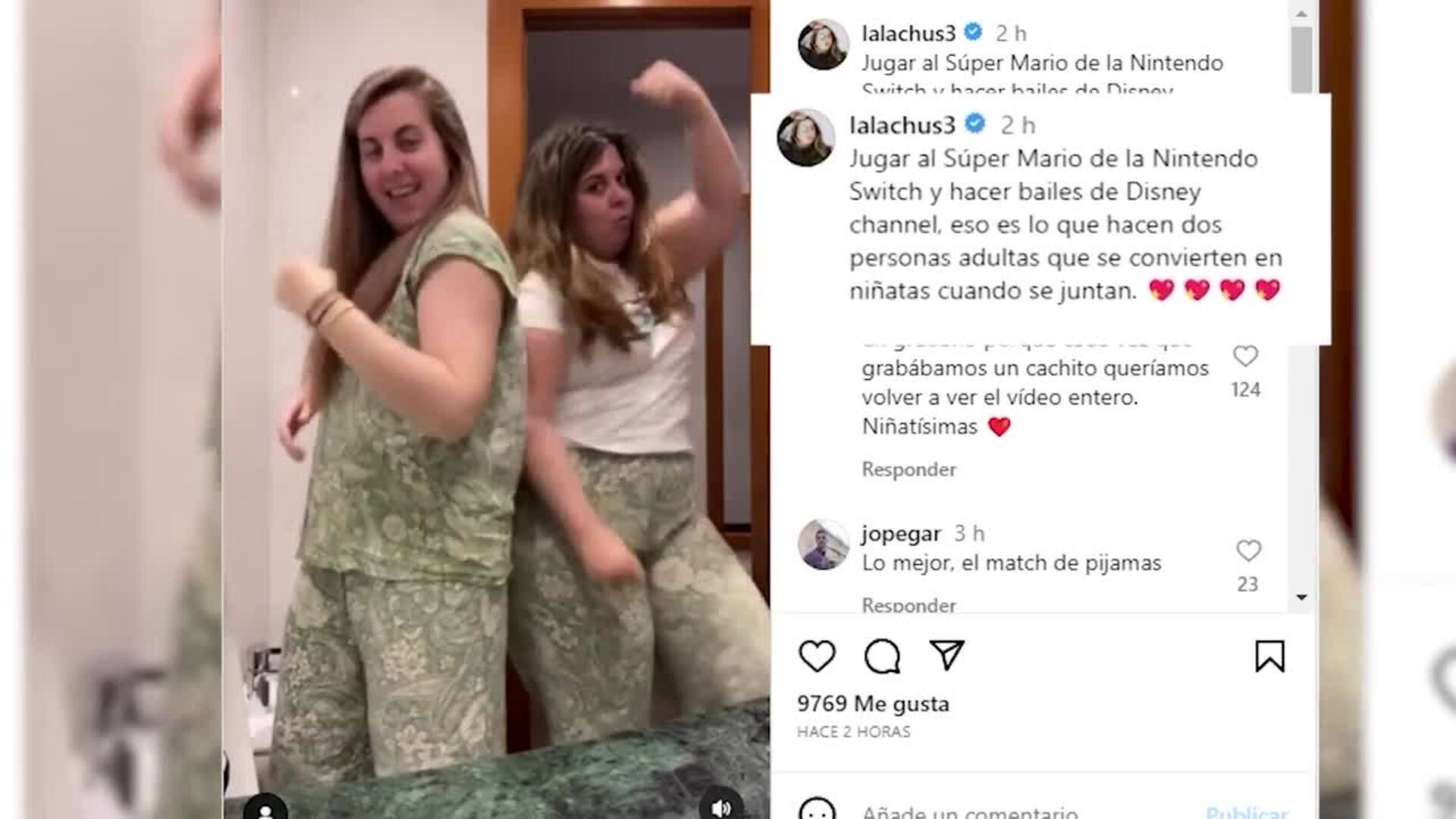Lala Chus y Carolina Iglesias muestran lo divertidos que son sus ...