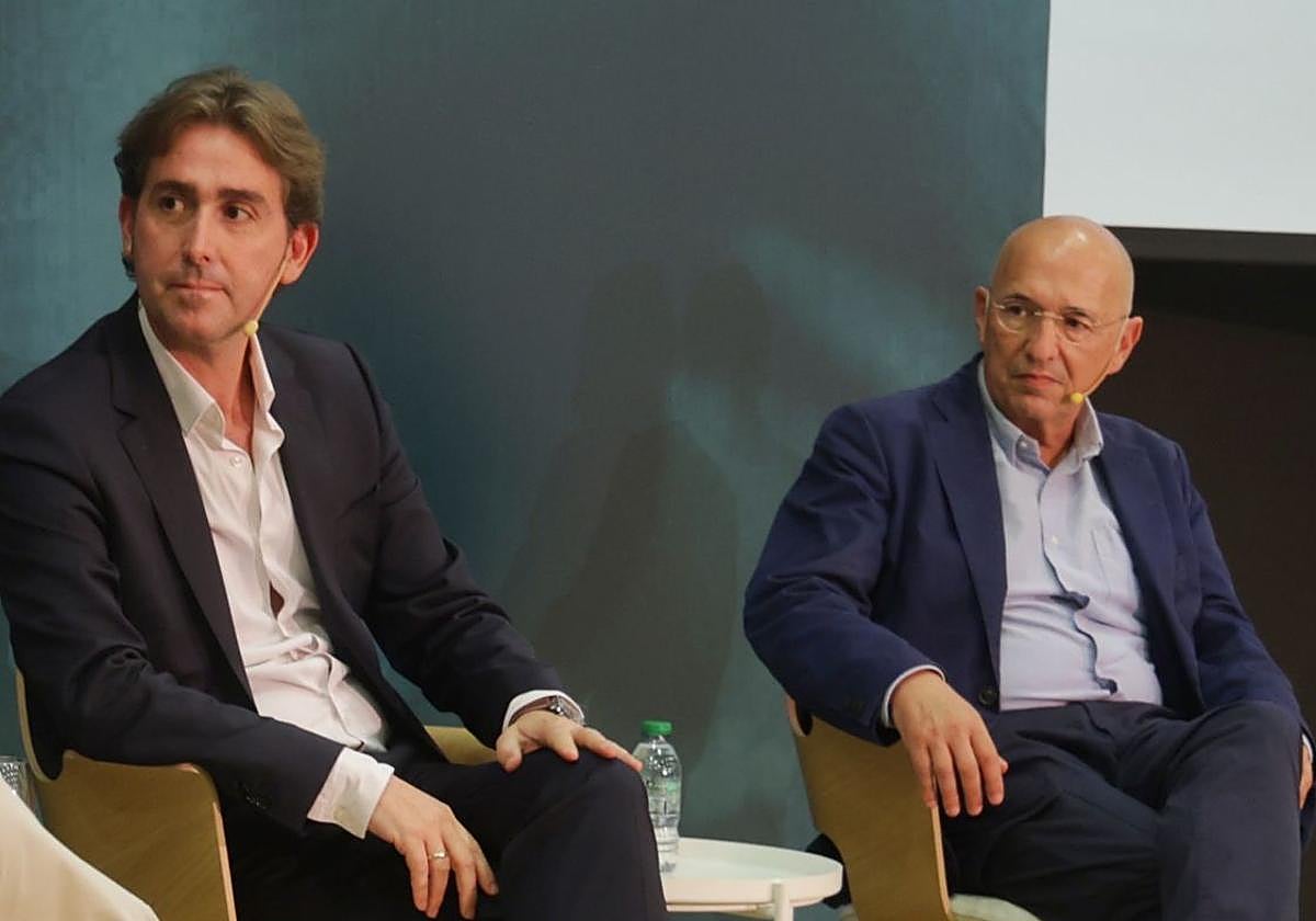 David Taberna y José Gabriel Mújica, director y exdirector ...