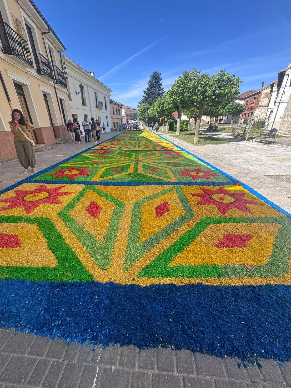 Las alfombras vuelven a protagonizar el Corpus Christi de Carrión | El ...