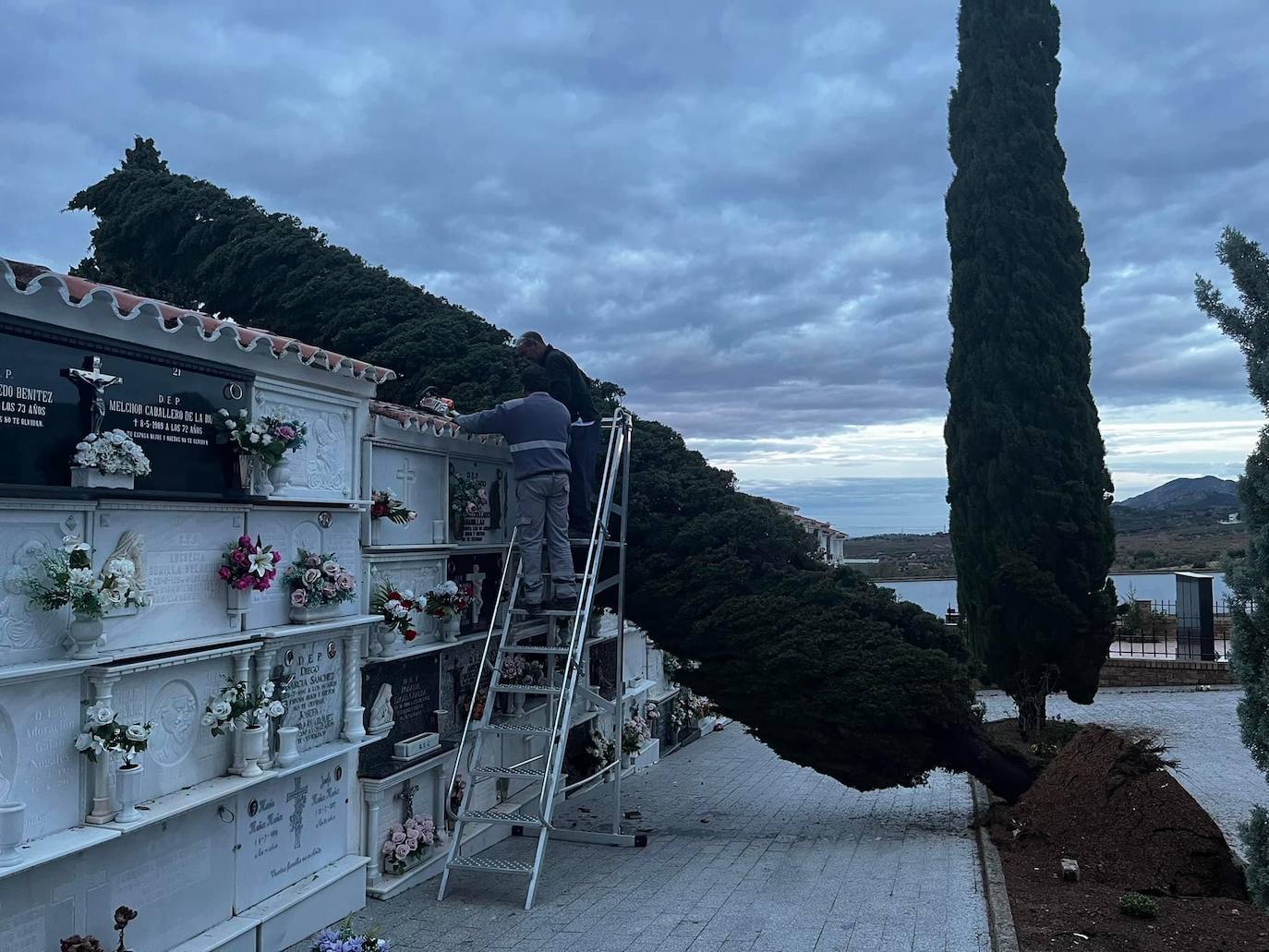 La borrasca Bernard deja unos 40 litros de agua y desperfectos en ...