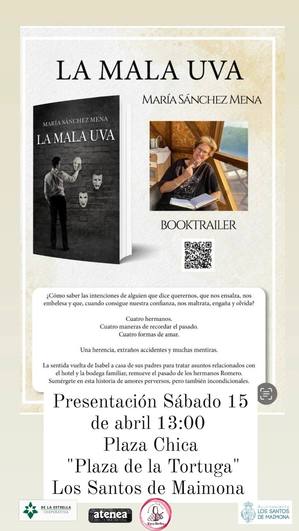 'La Mala Uva' de María Sánchez Mena se presentará este sábado | Hoy