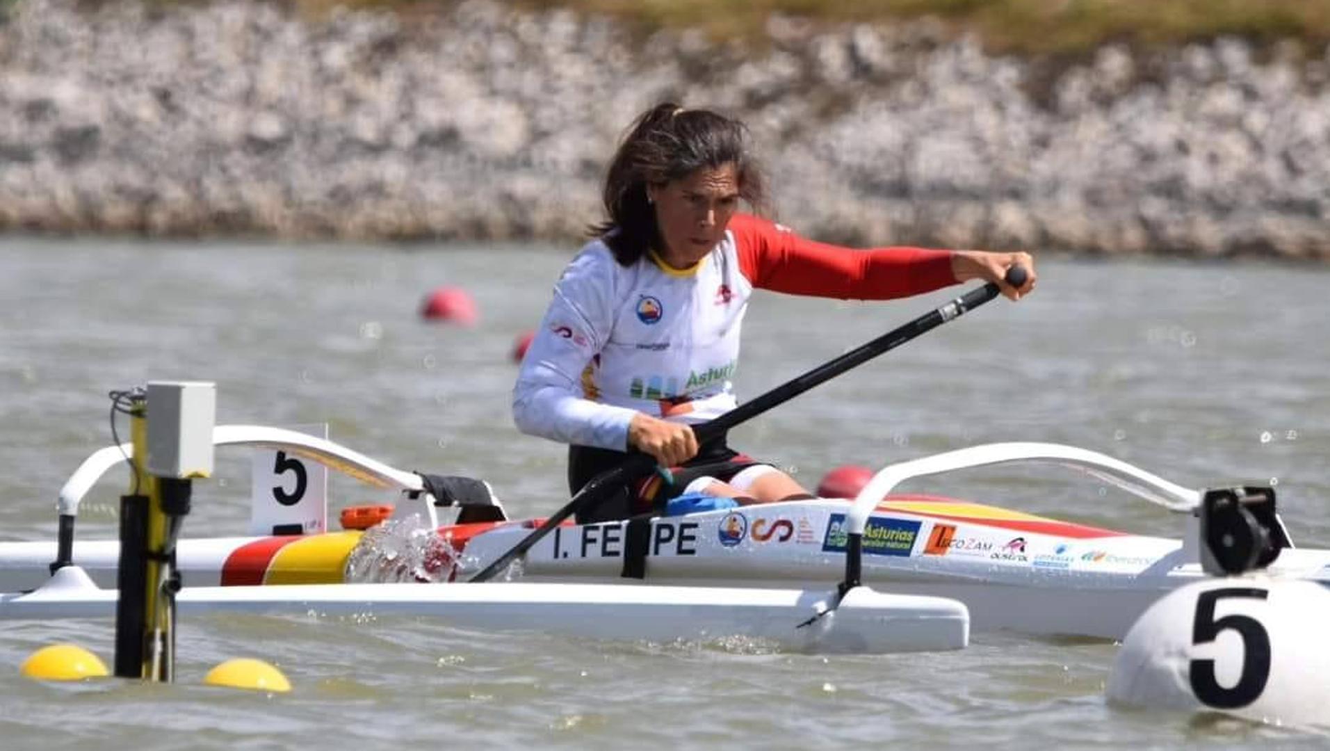 La deportista de paracanoe Inés Felipe, pasa a la final del Campeonato ...