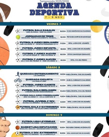 Actividades deportivas para el fin de semana | Hoy