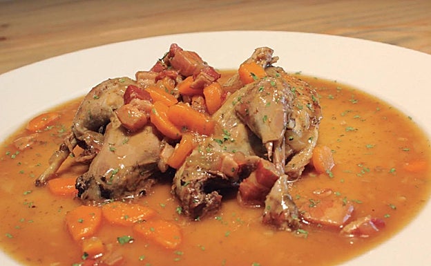 Receta de perdices estofadas | Hoy
