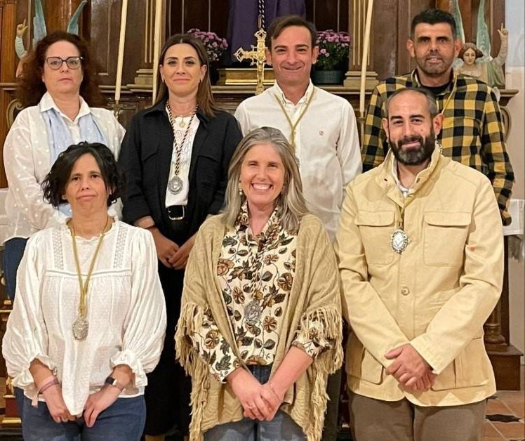 Inés María Escudero, Hermana Mayor de la Hermandad de Ntro. Padre Jesús ...