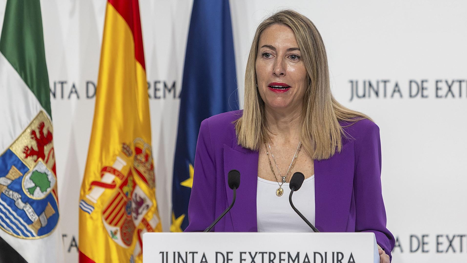 María Guardiola retoma su actividad política | Hoy