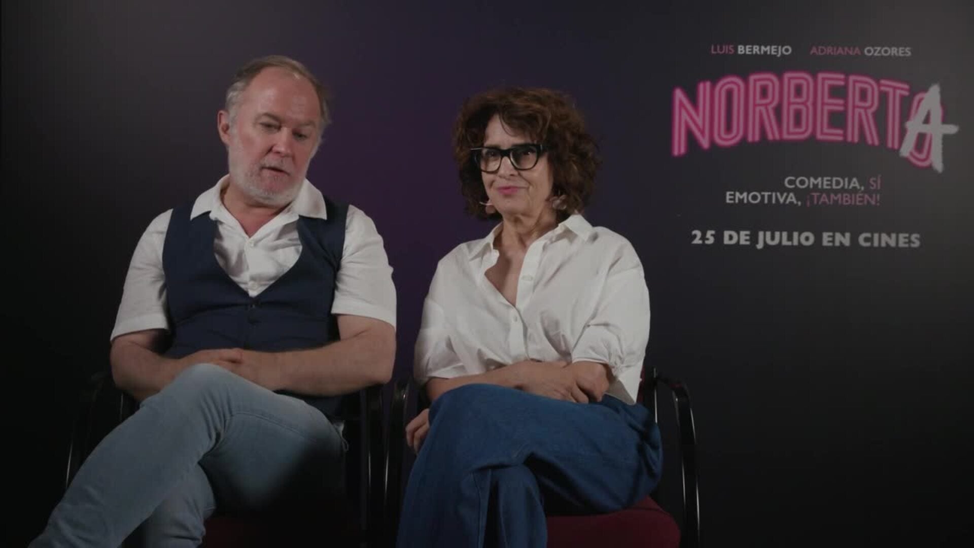 Luis Bermejo y Adriana Ozores protagonizan 'Norberta' | Hoy
